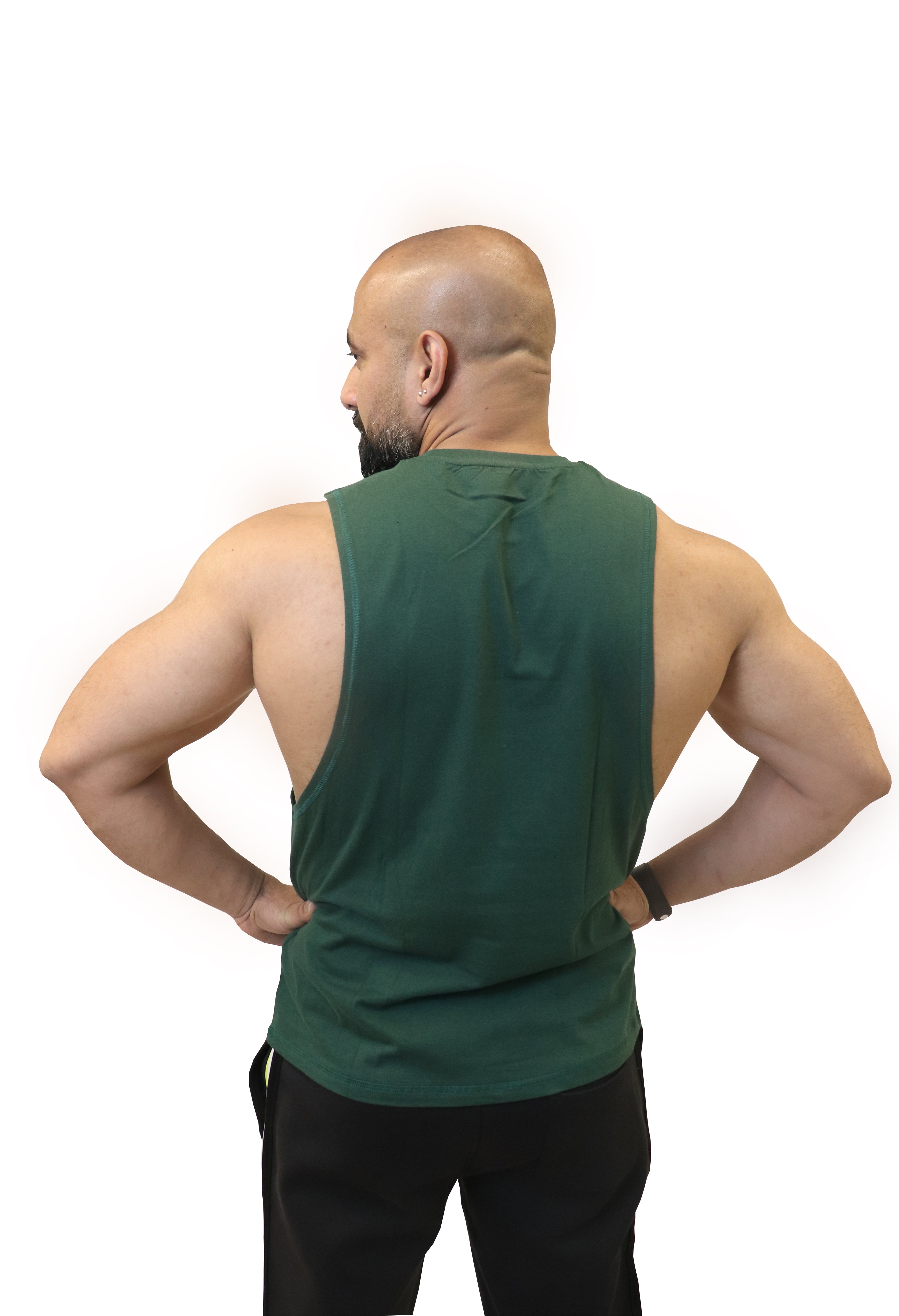 MuscleDaddy Power Tank Drop Arm | Premium Gym Tank Top | 15 Day Return ...