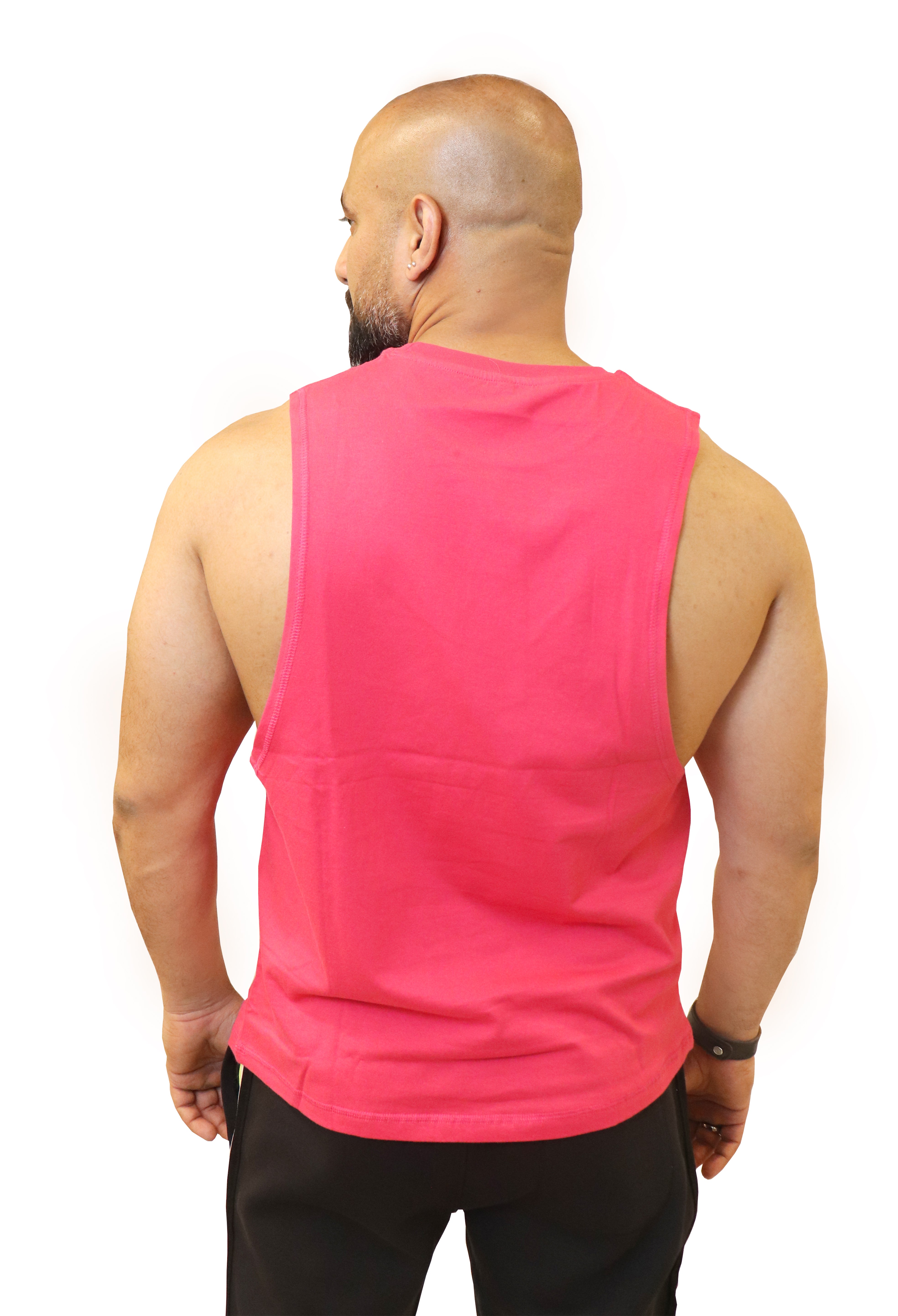 MuscleDaddy Power Tank Drop Arm | Premium Gym Tank Top | 15 Day Return ...