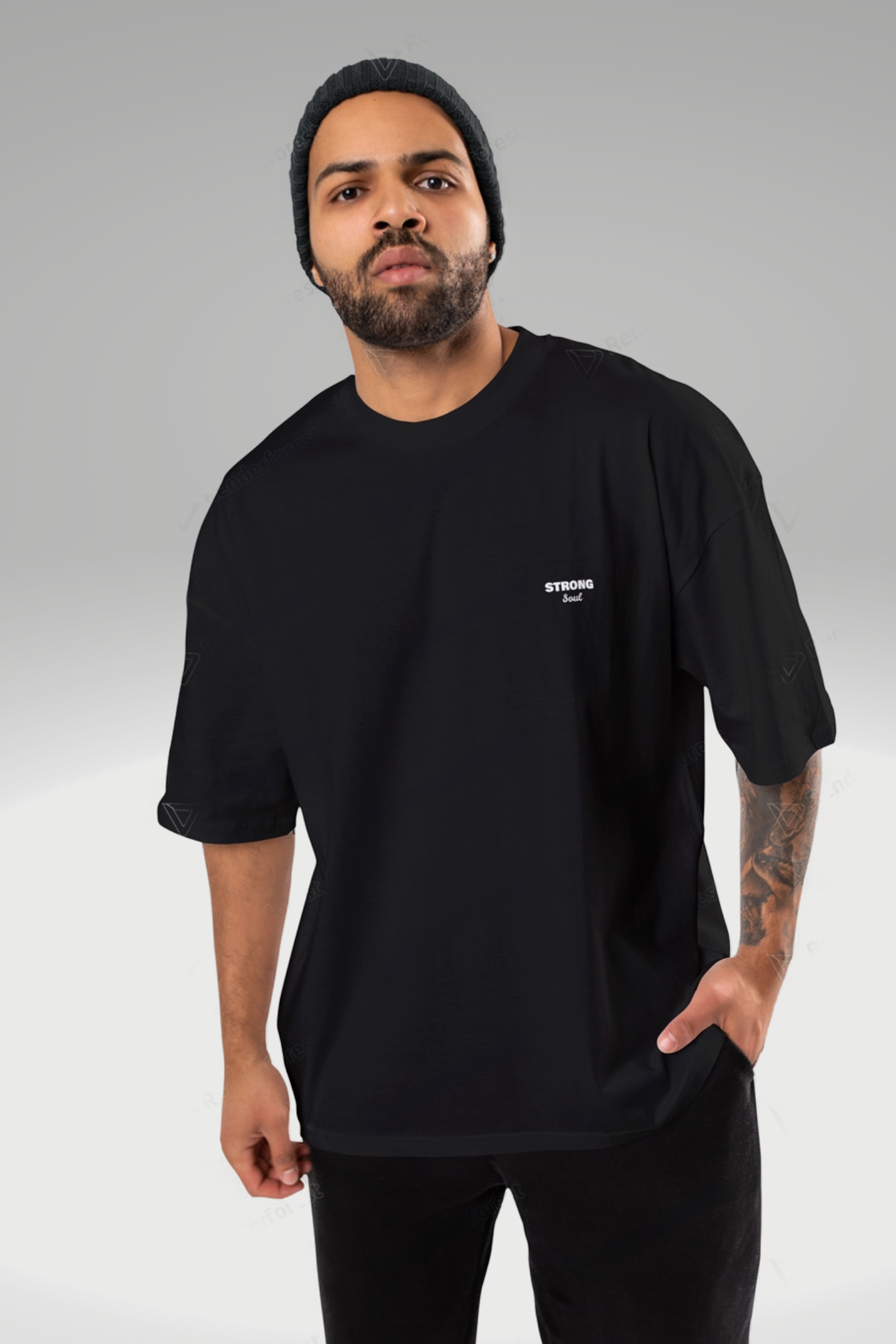 Premium Oversized Gym T-Shirt - 15 Days Return & Exchange – Strong Soul