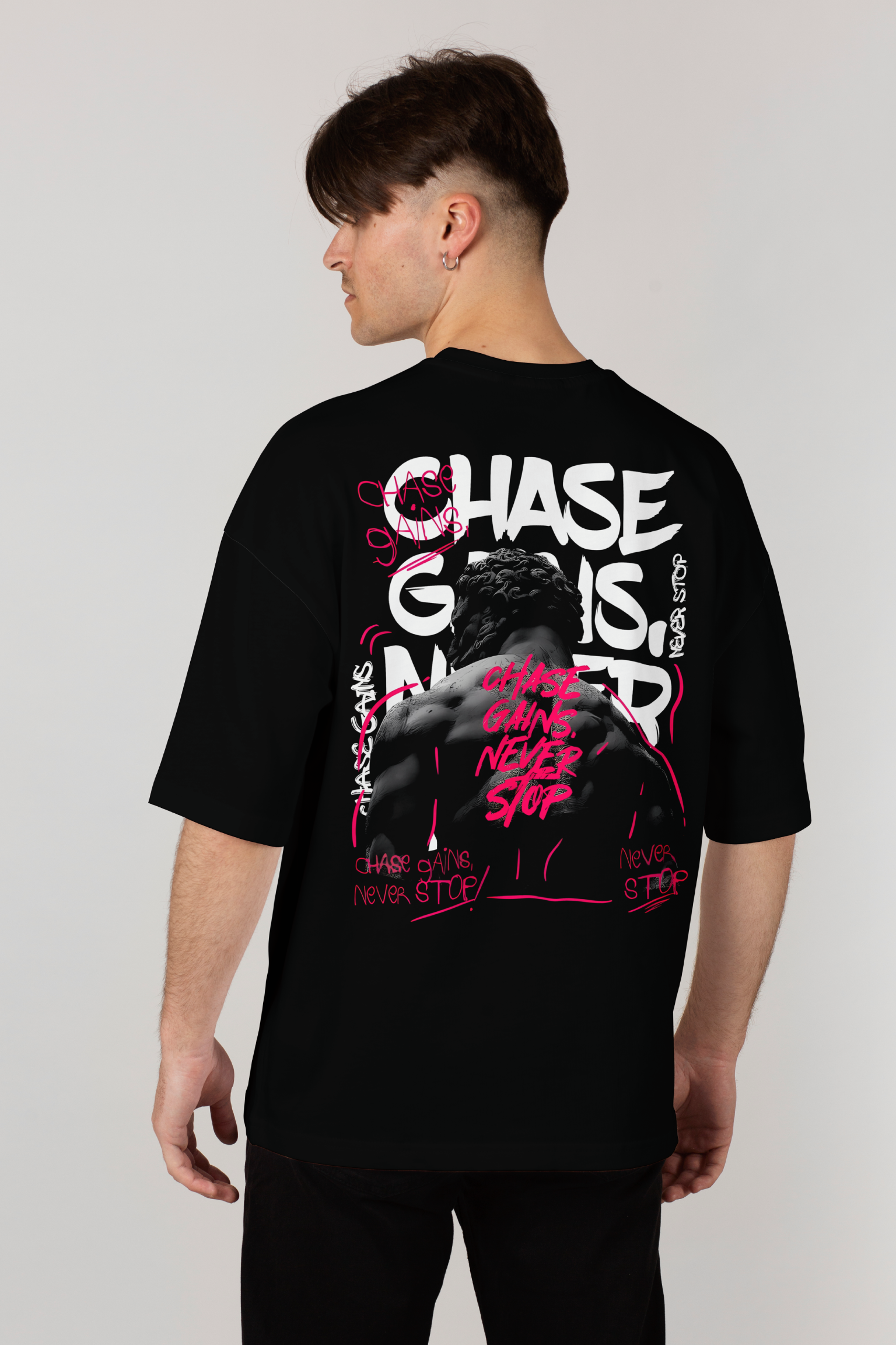 Gym Oversized T Shirt - Allergic To People - 15 Days Return – Strong Soul