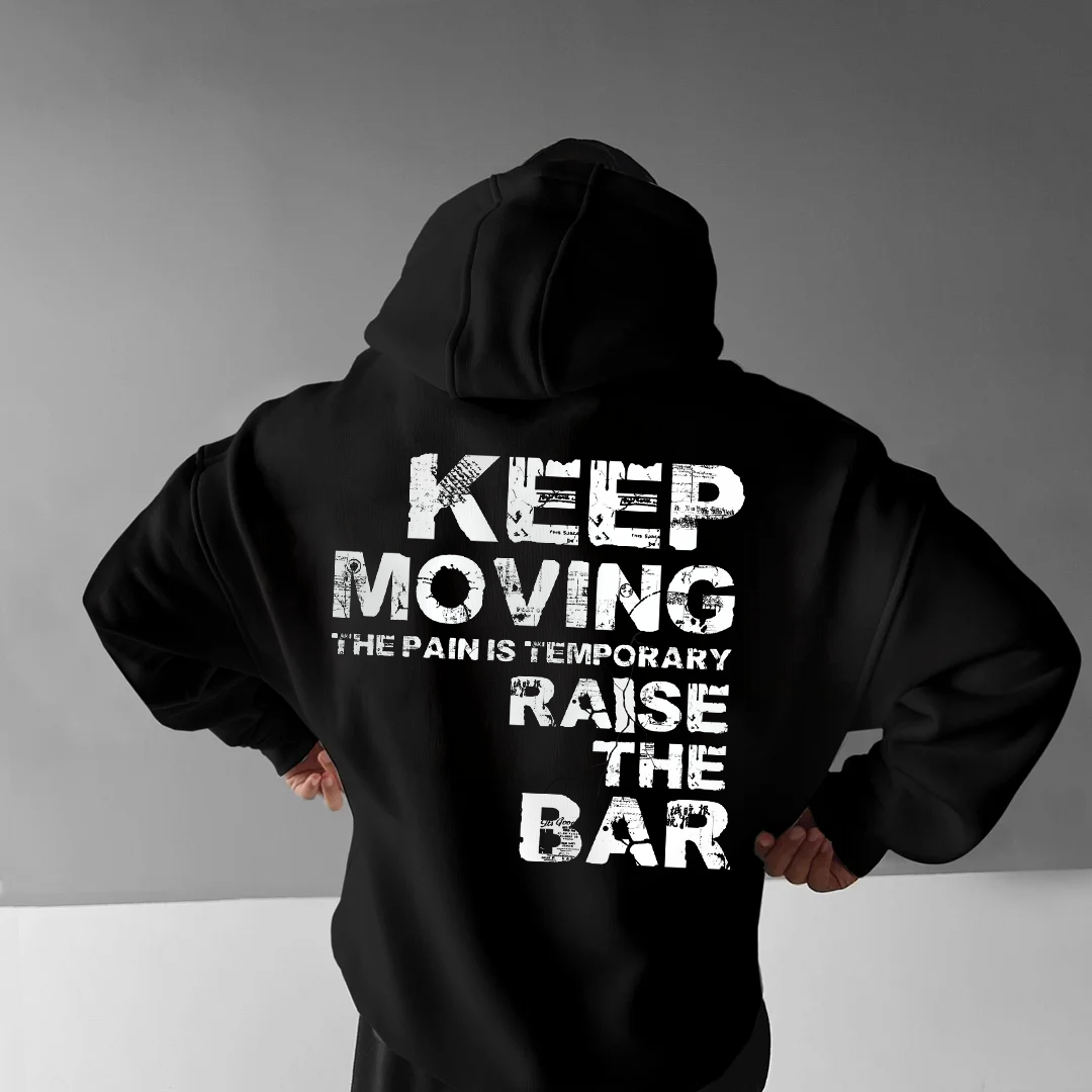 Premium Hoodie - Raise the Bar - 15 Days Return – Strong Soul